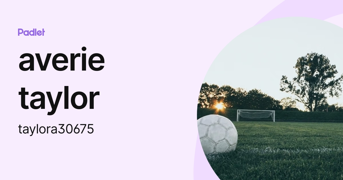 averie taylor (taylora30675) profile | Padlet