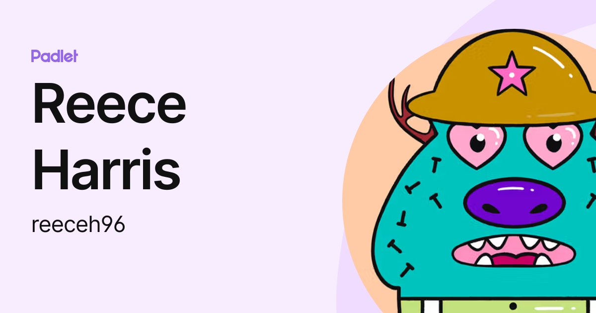 Reece Harris (reeceh96) profile | Padlet