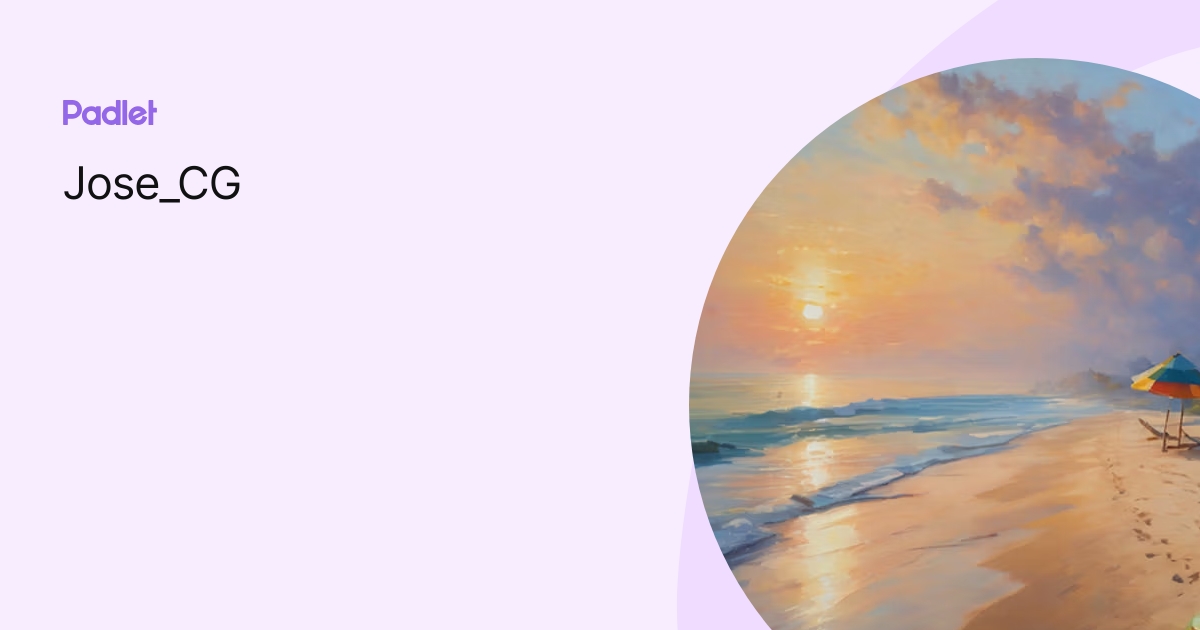 Jose_CG profile | Padlet