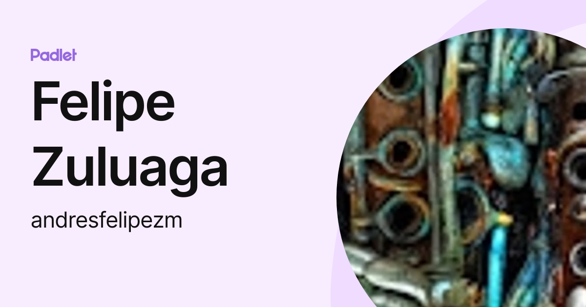 Felipe Zuluaga (andresfelipezm) profile | Padlet