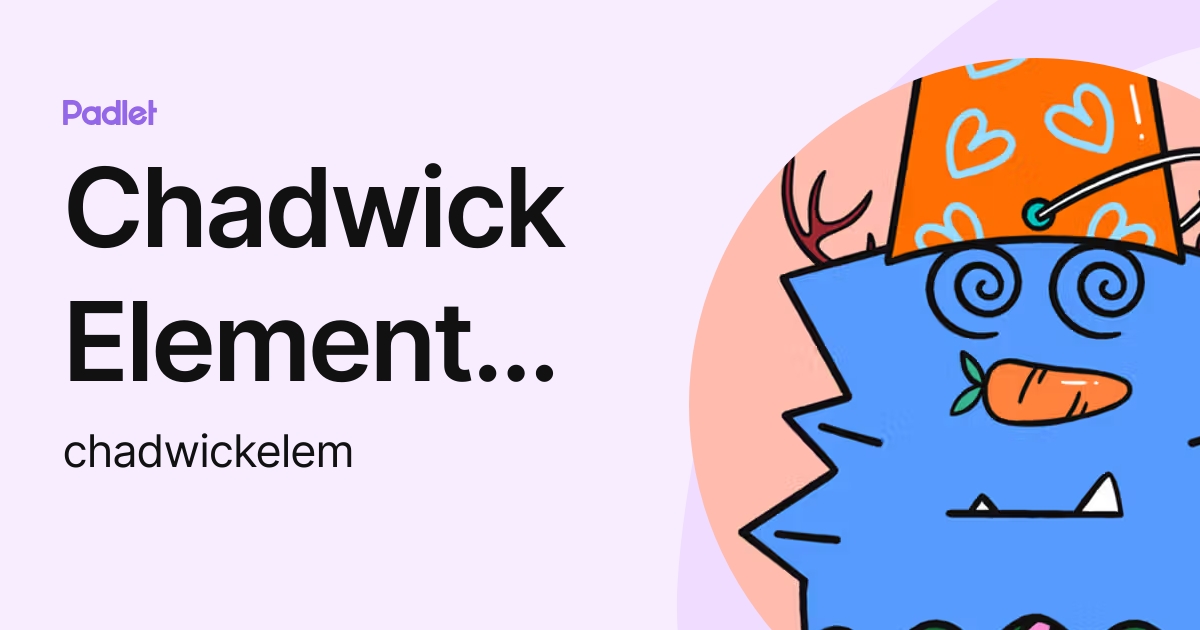 Chadwick Elementary (chadwickelem) profile | Padlet