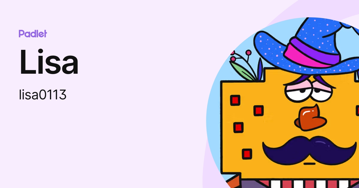 Lisa (lisa0113) profile | Padlet