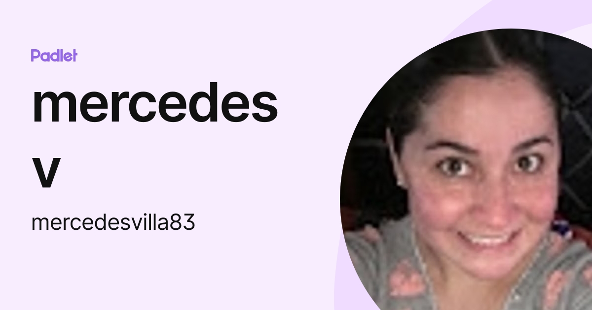 mercedes v (mercedesvilla83) profile | Padlet