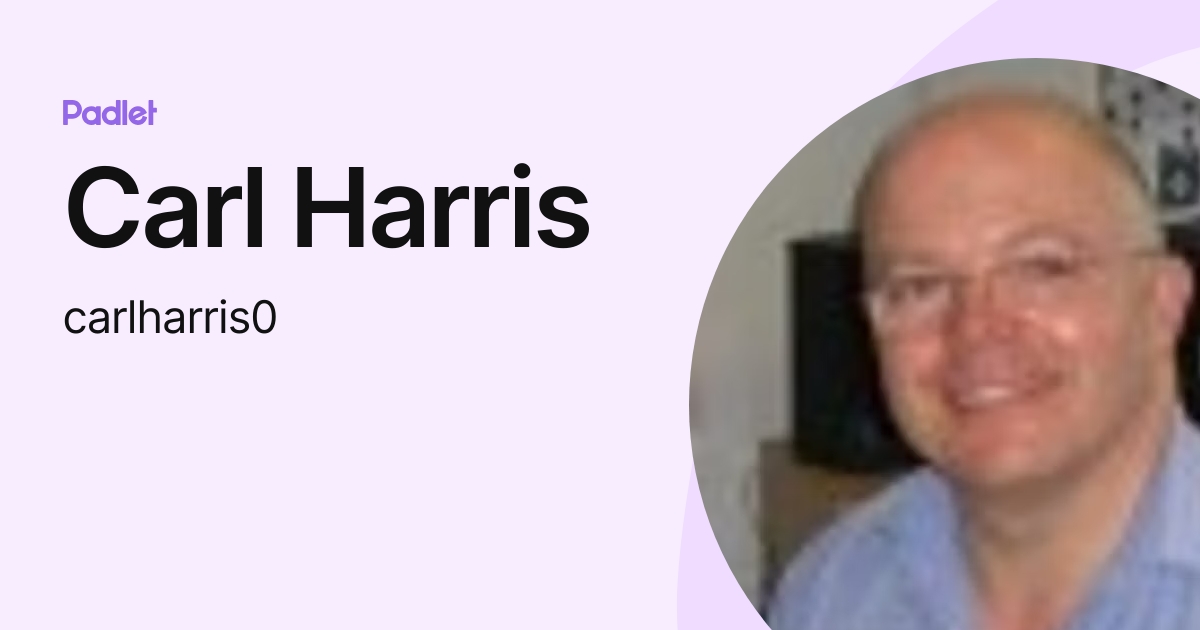 Carl Harris (carlharris0) profile | Padlet