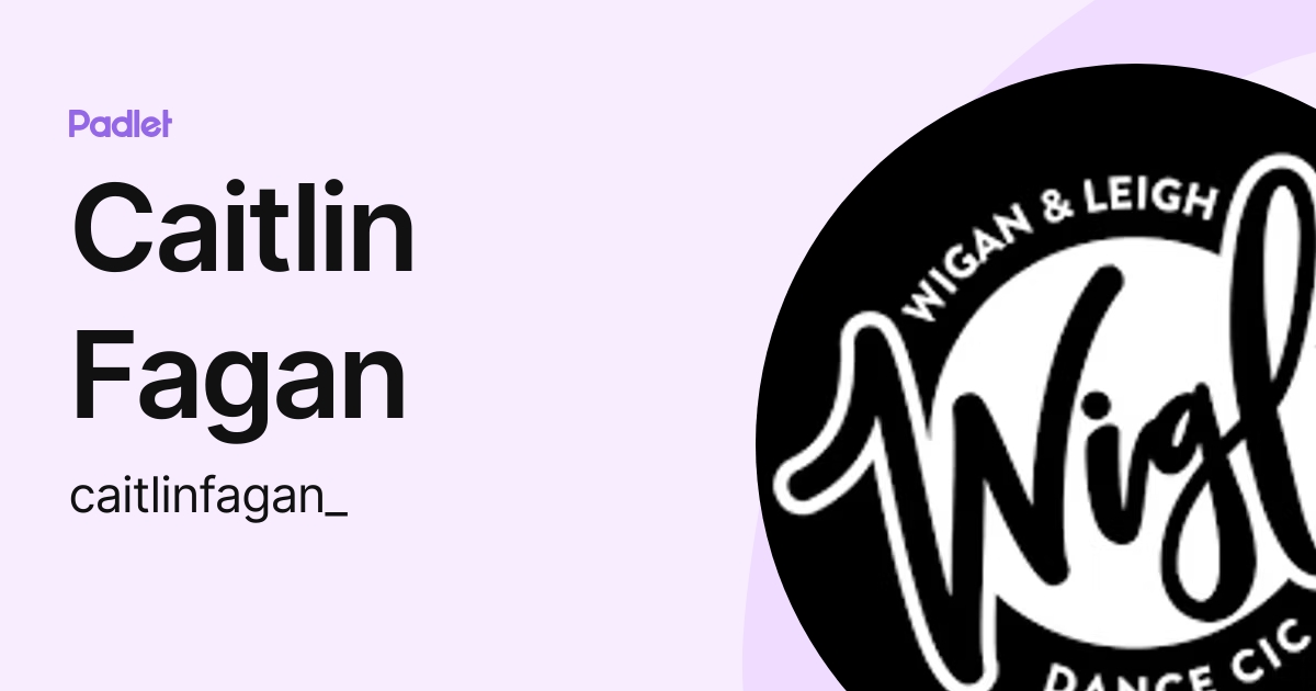 Caitlin Fagan (caitlinfagan_) profile | Padlet