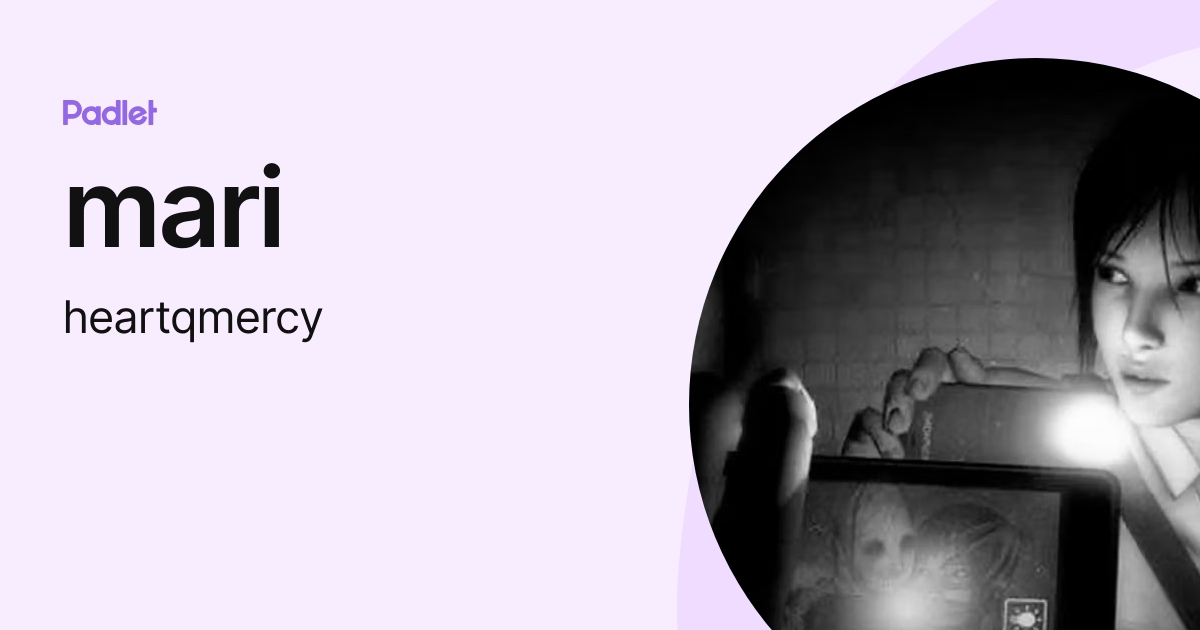 mari🙀💥 (tutugraceyati) profile | Padlet