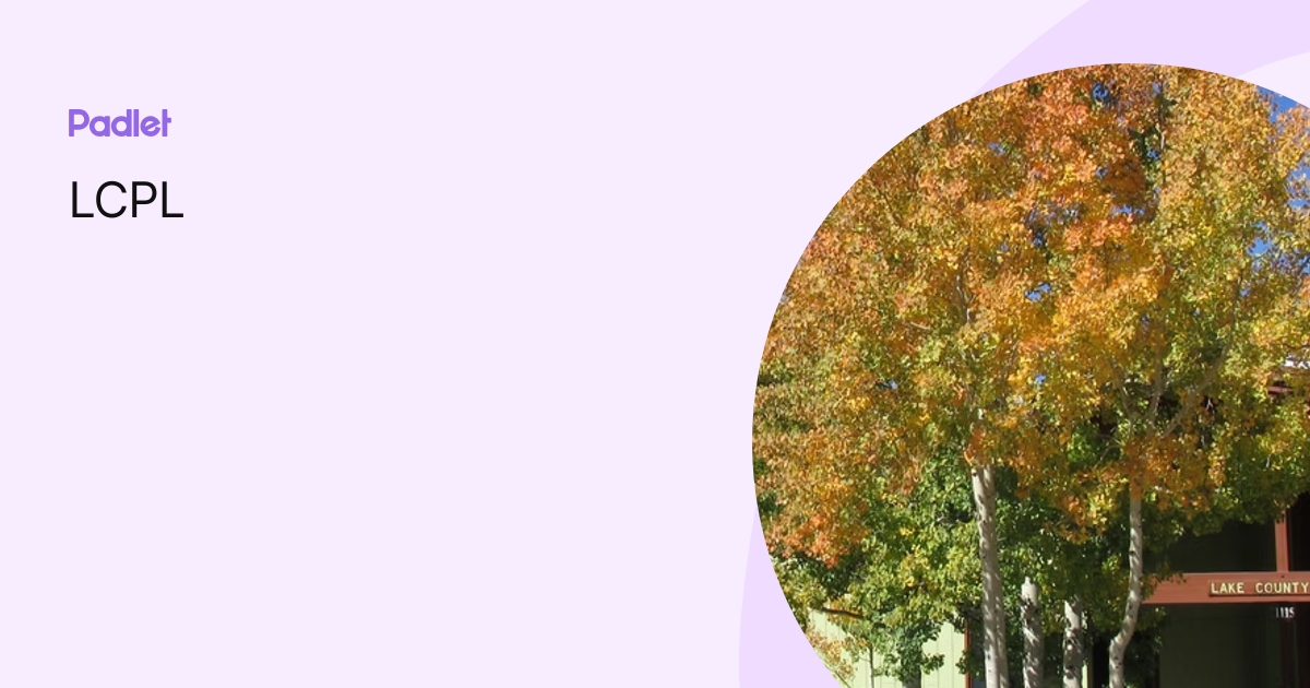 LCPL profile | Padlet