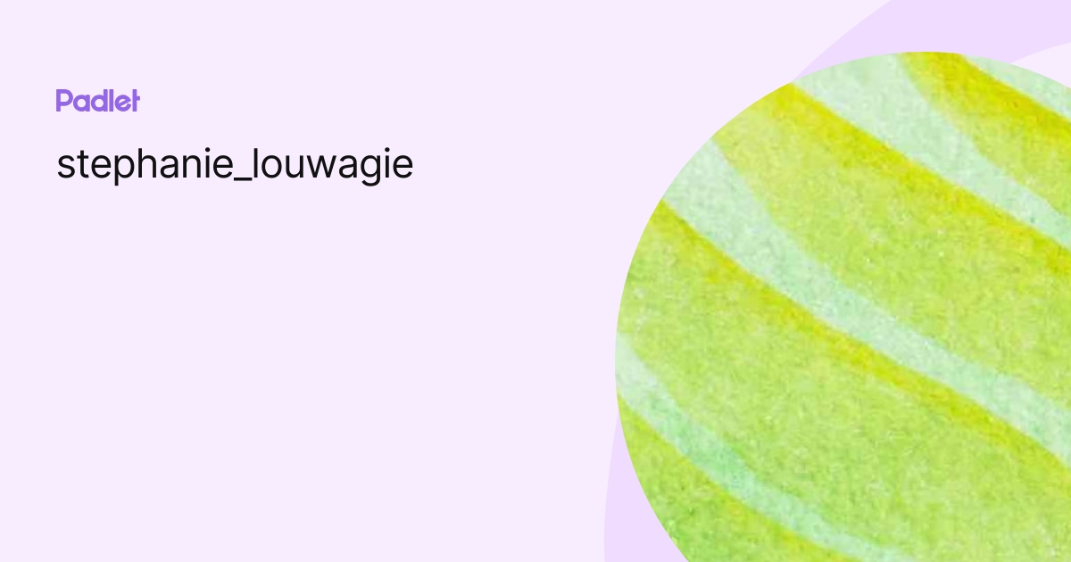 stephanie_louwagie profile | Padlet