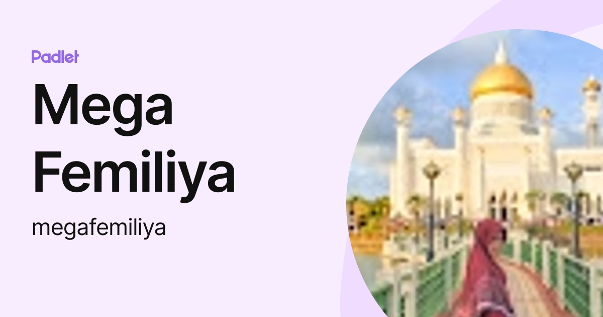 Mega Femiliya (megafemiliya) profile | Padlet