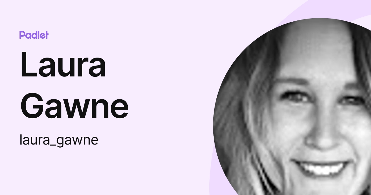 Laura Gawne (laura_gawne) profile | Padlet