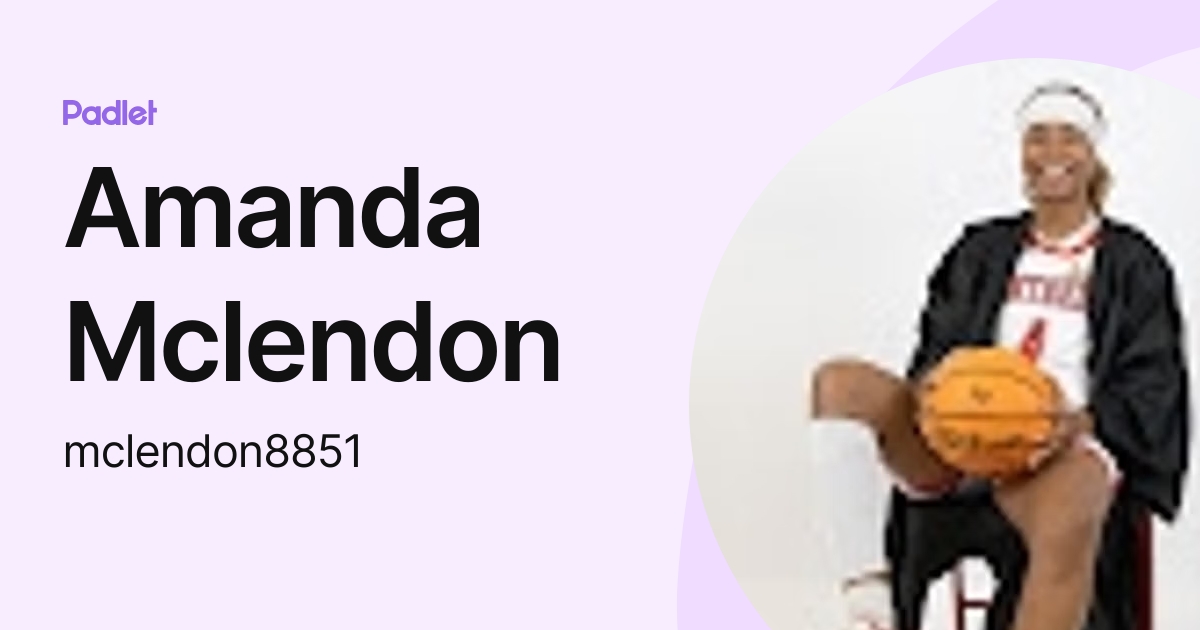 Amanda Mclendon (mclendon8851) profile | Padlet