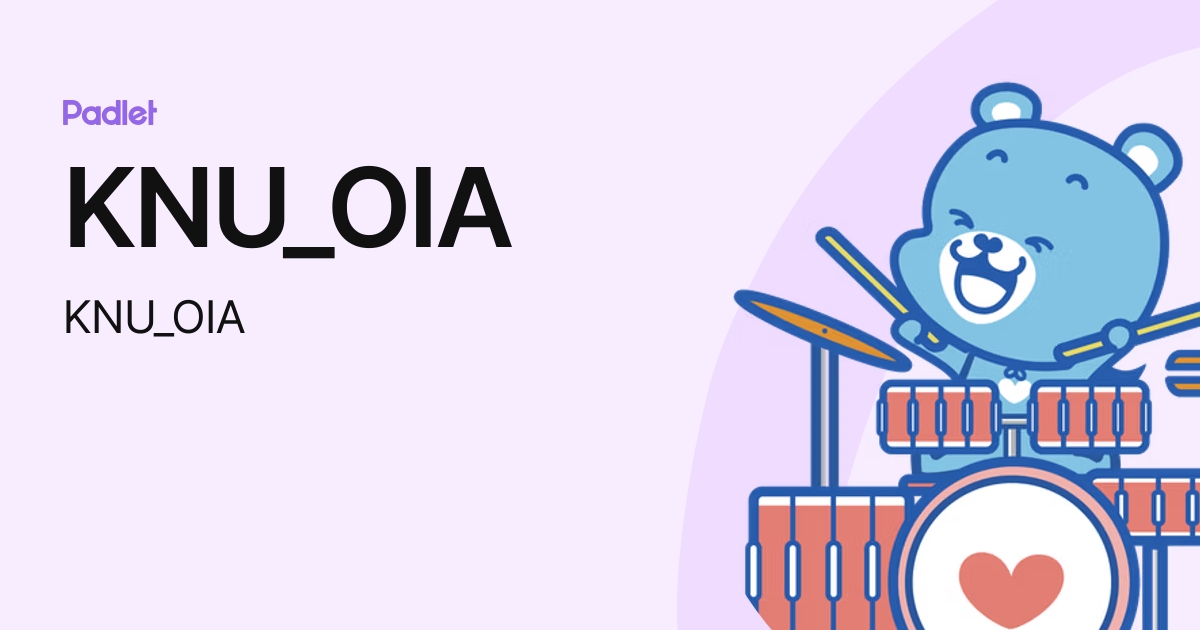 KNU_OIA (KNU_OIA) profile | Padlet