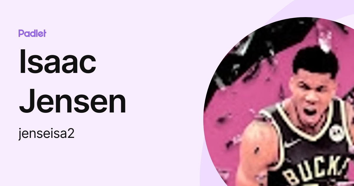 Isaac Jensen (jenseisa2) profile | Padlet
