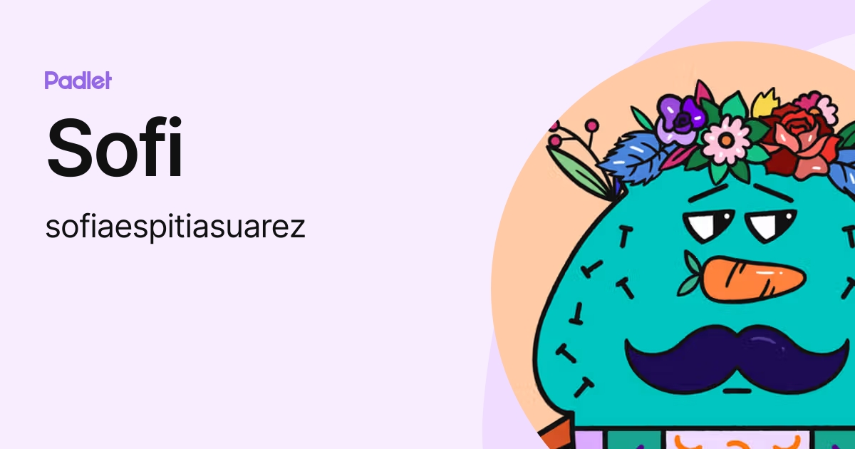 Sofi (sofiaespitiasuarez) profile | Padlet