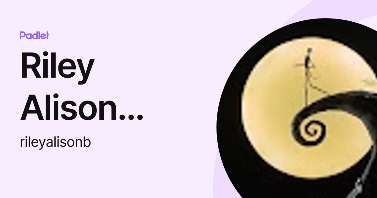 Riley Alison Brown (rileyalisonb) profile | Padlet
