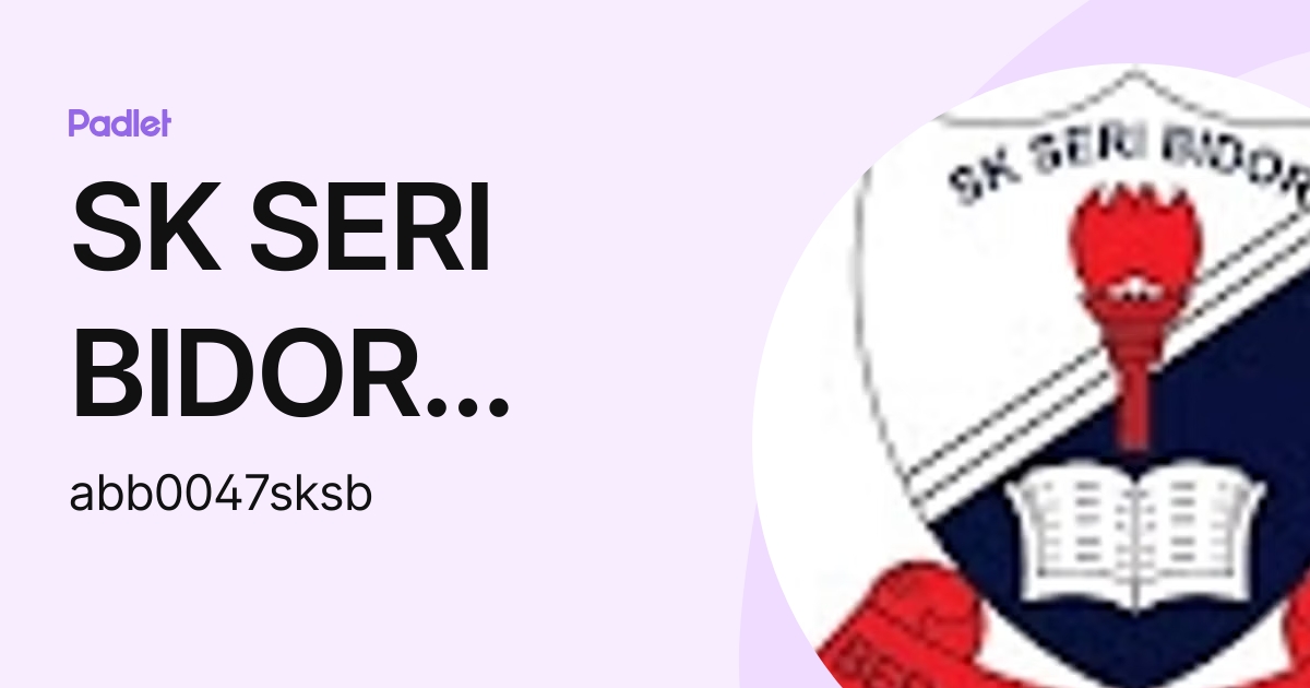 SK SERI BIDOR ABB0047 (abb0047sksb) profile | Padlet