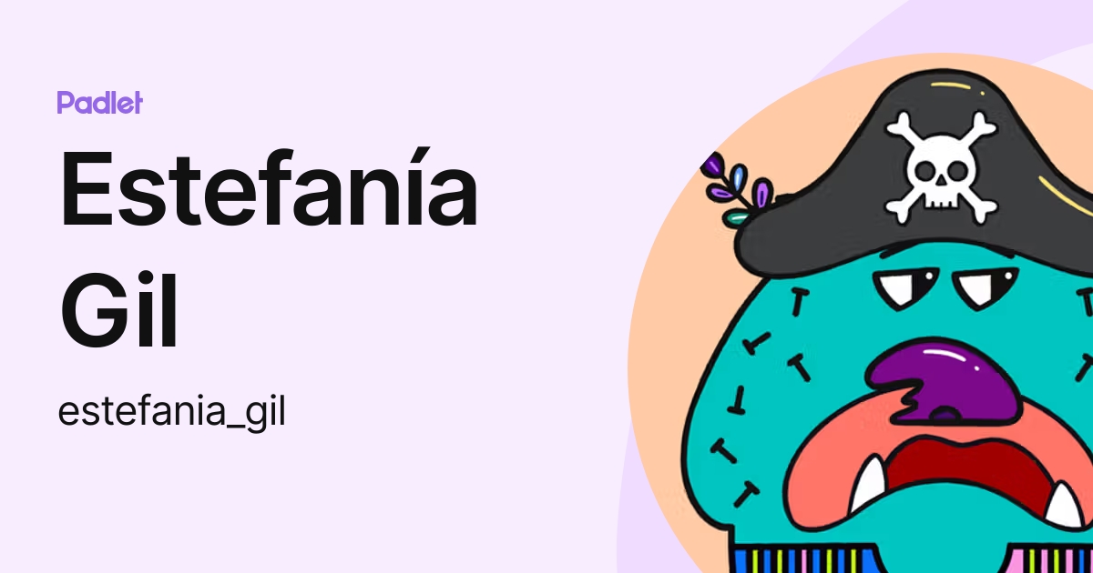 Estefanía Gil (estefania_gil) profile | Padlet