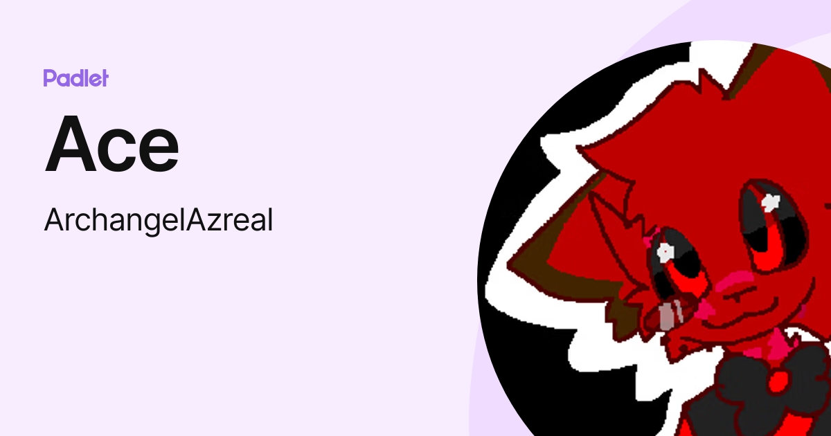 Ace (TheContent_wolf) profile | Padlet