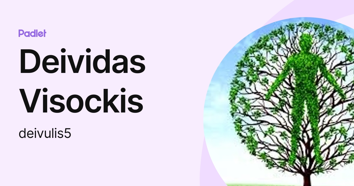 Deividas Visockis (deivulis5) profile | Padlet