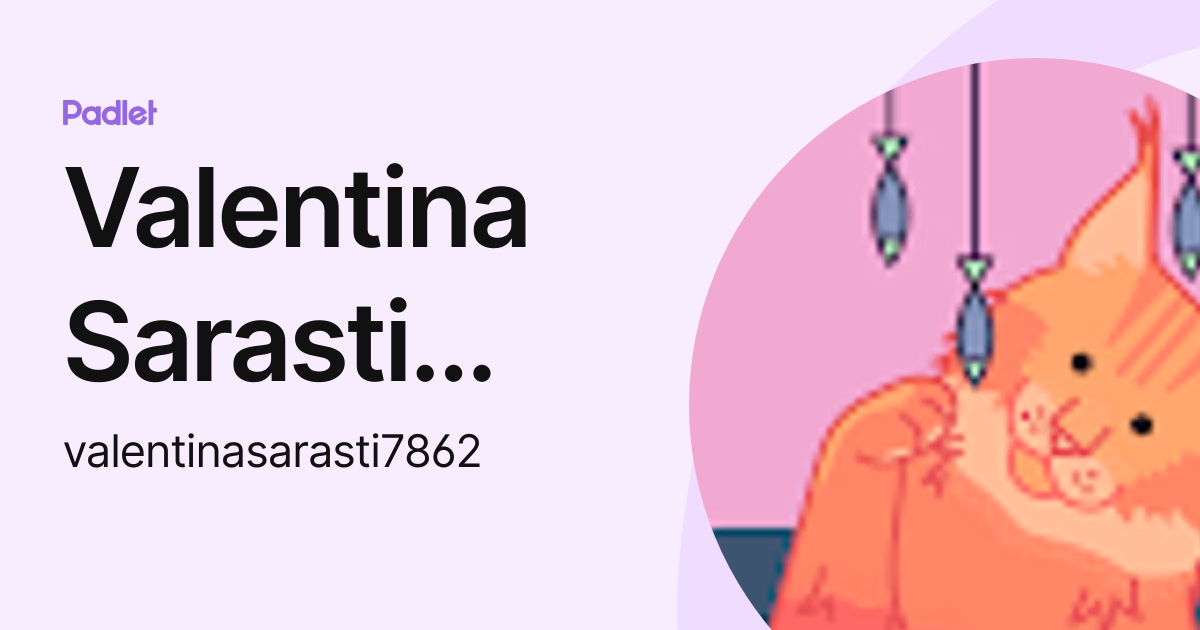 Valentina Sarasti Quiroga (valentinasarasti7862) profile | Padlet
