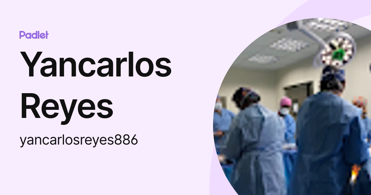 Yancarlos Reyes (yancarlosreyes886) profile | Padlet