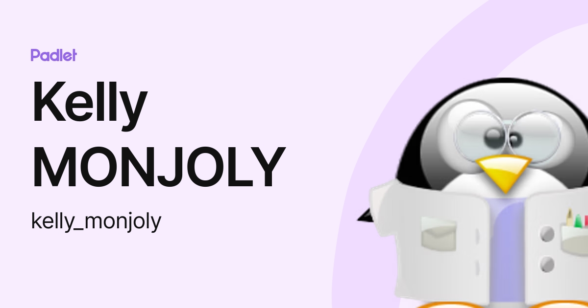 Kelly MONJOLY (kelly_monjoly) profile | Padlet