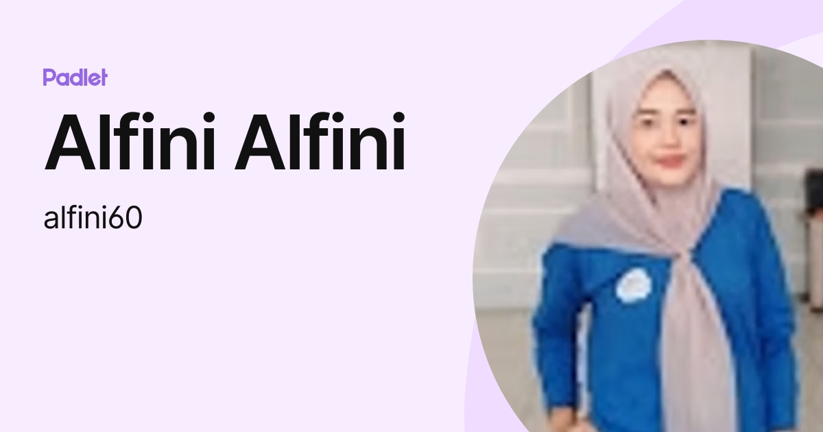 Alfini Alfini (alfini60) profile | Padlet