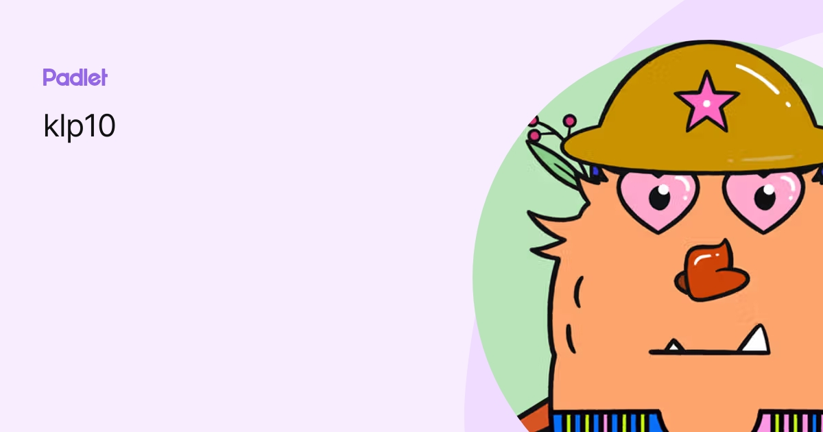 klp10 profile | Padlet