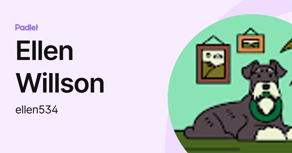 Ellen Willson (ellen534) profile | Padlet