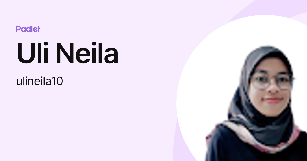 Uli Neila (ulineila10) profile | Padlet