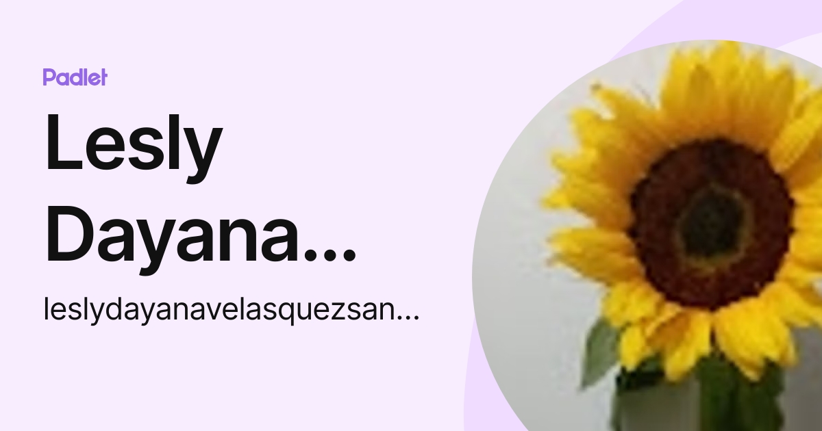 Lesly Dayana Velásquez Sánchez (leslydayanavelasquezsanchez) profile ...