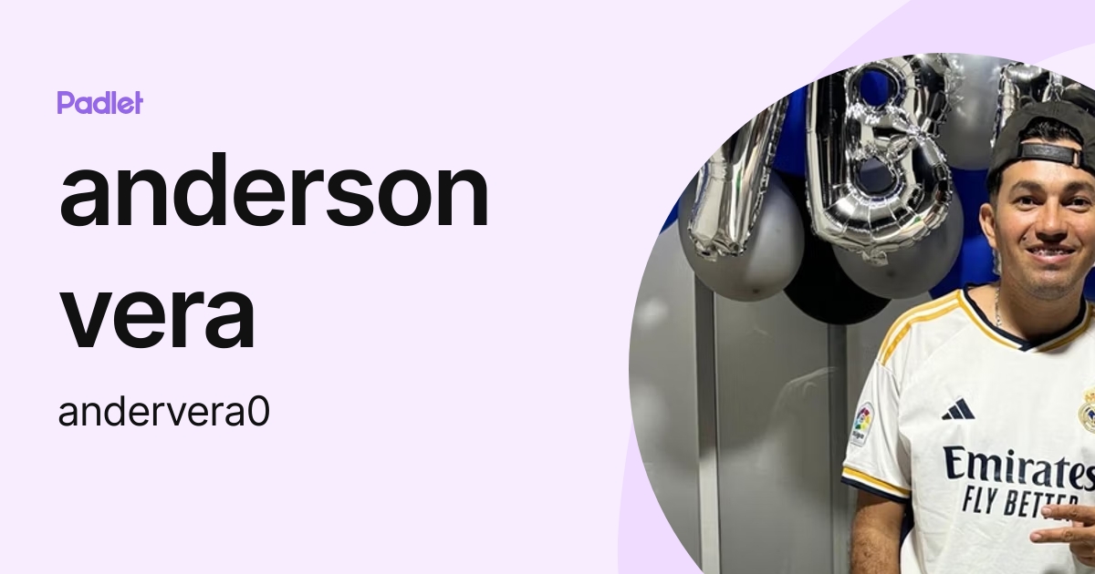 anderson vera (andervera0) profile | Padlet