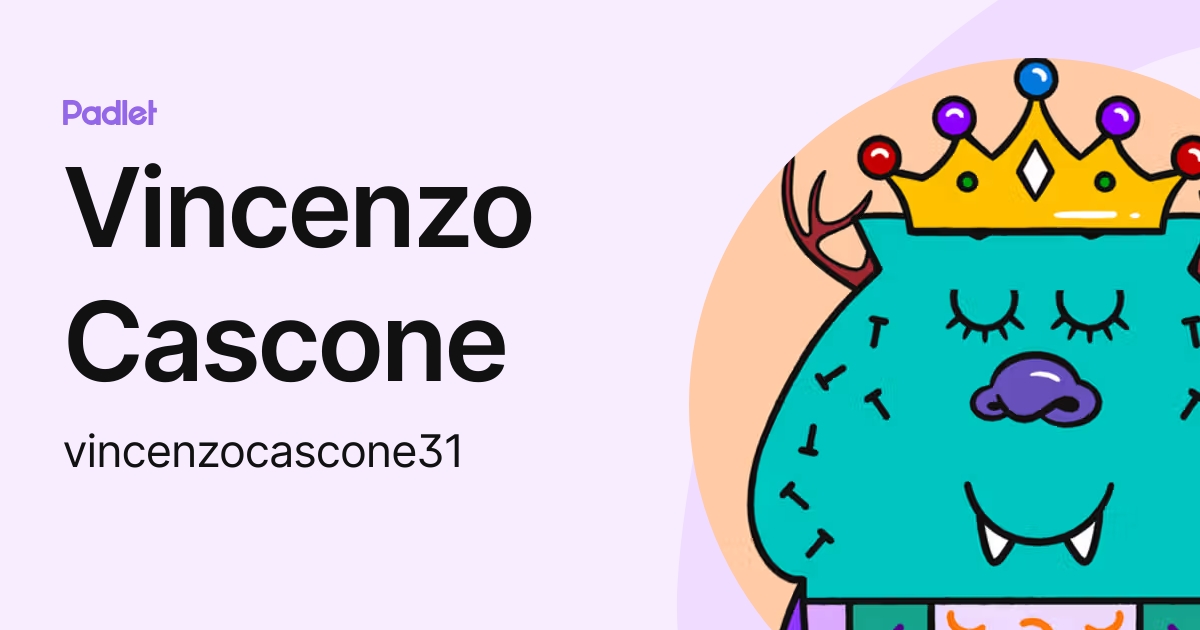 Vincenzo Cascone (vincenzocascone31) profile | Padlet