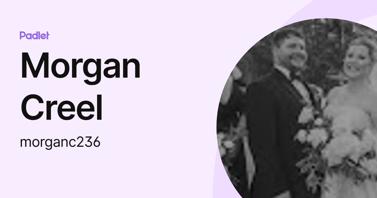 Morgan Creel (morganc236) profile | Padlet