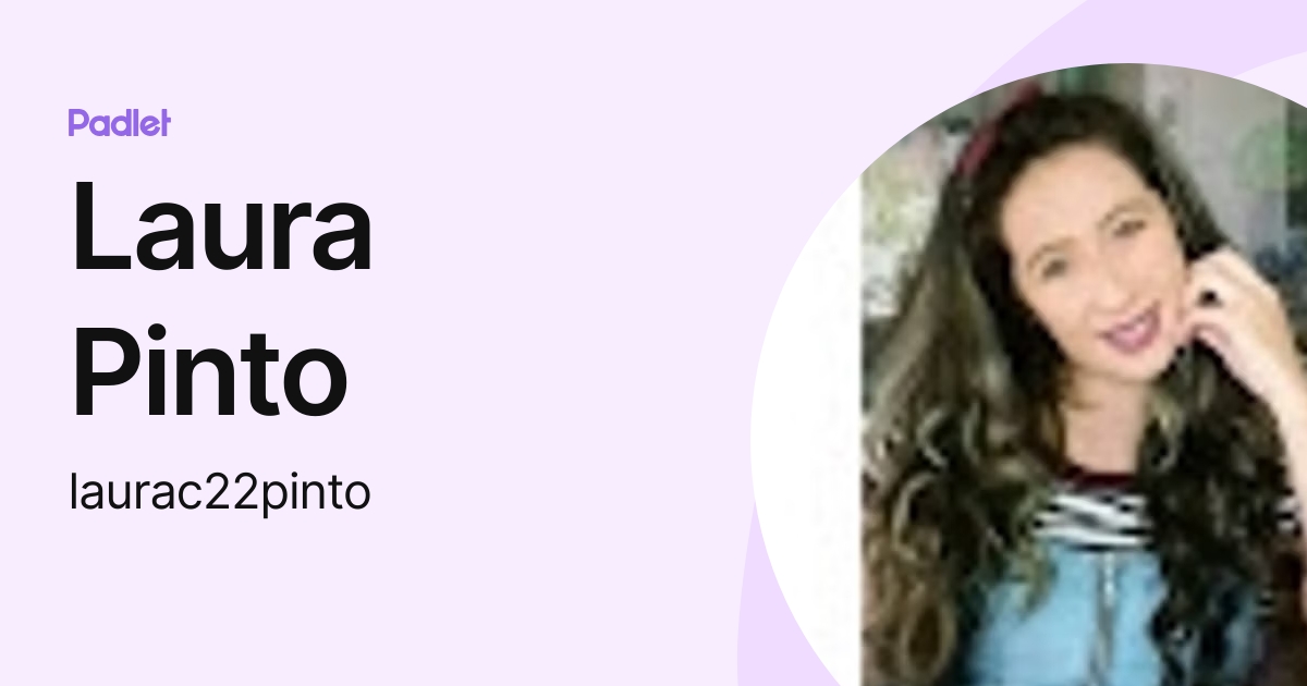 Laura Pinto (laurac22pinto) profile | Padlet