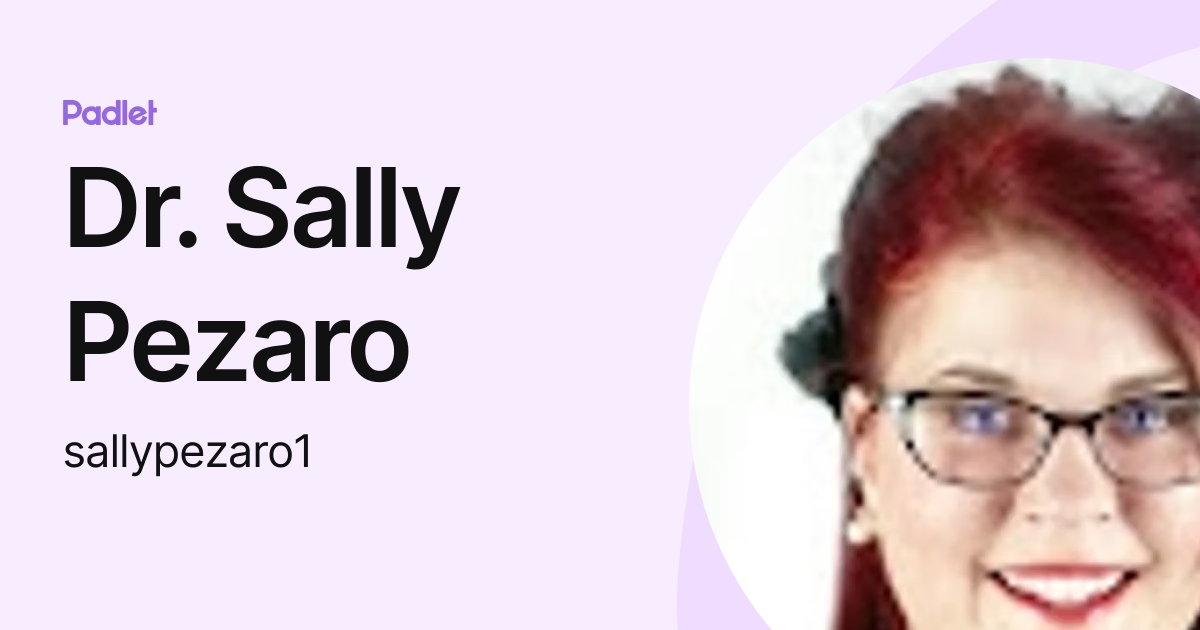 Dr. Sally Pezaro (sallypezaro1) profile | Padlet