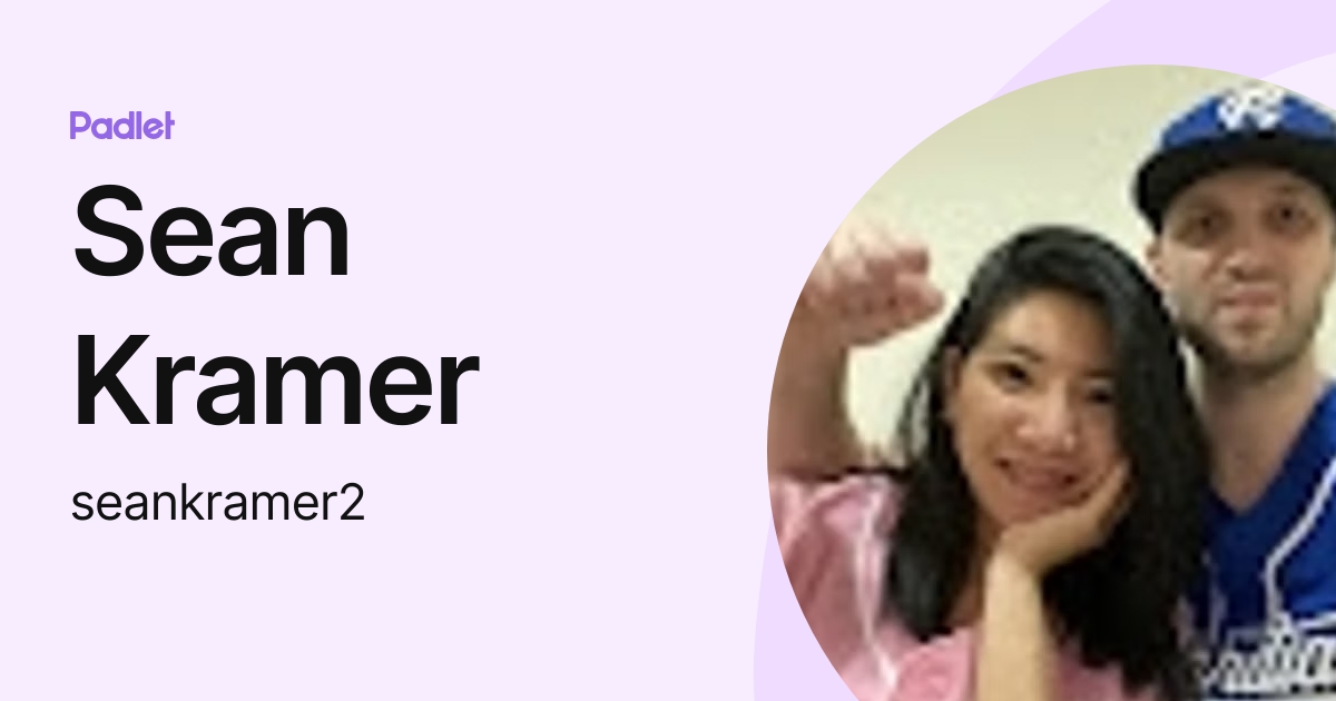 Sean Kramer (seankramer2) profile | Padlet