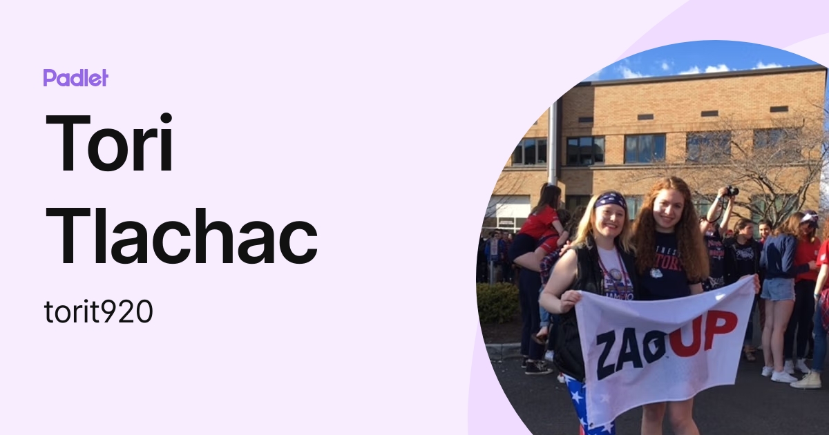 Tori Tlachac (torit920) profile | Padlet