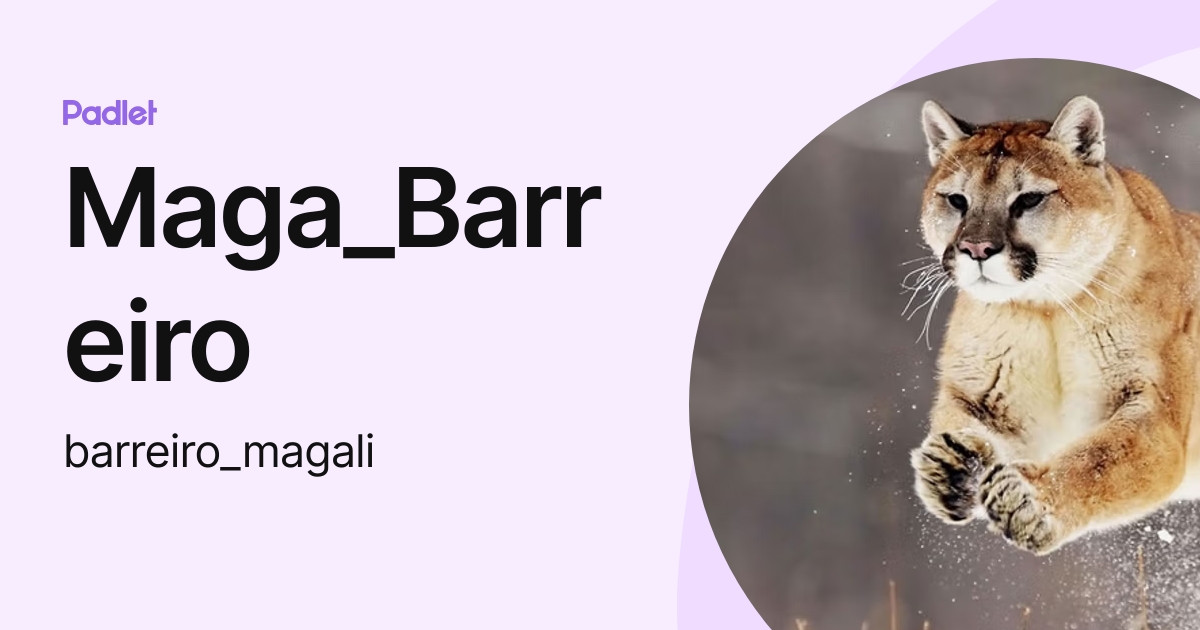 Maga_Barreiro (barreiro_magali) profile | Padlet