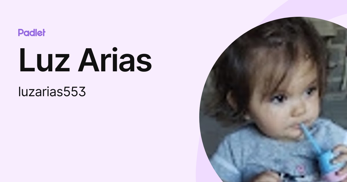 Luz Arias (luzarias553) profile | Padlet