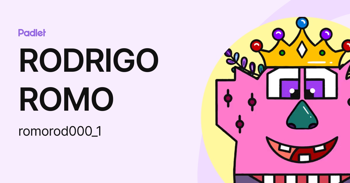 RODRIGO ROMO (romorod000_1) profile | Padlet