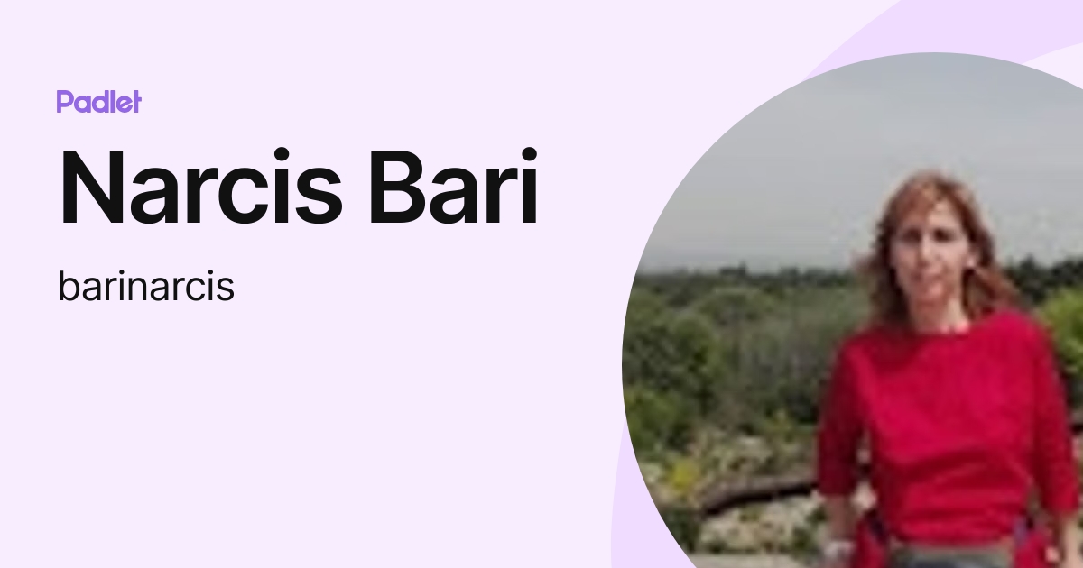 Narcis Bari (barinarcis) profile | Padlet