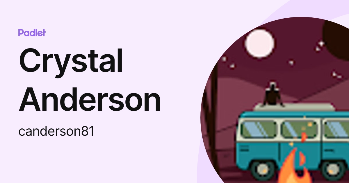 Crystal Anderson (canderson81) profile | Padlet