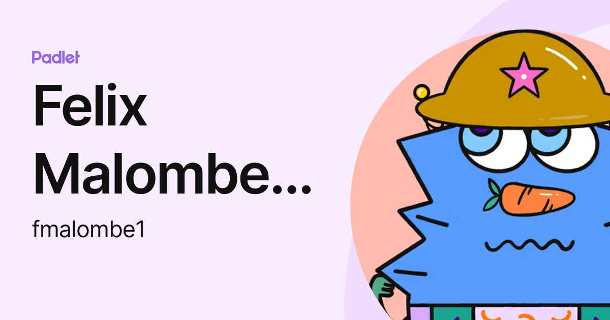 Felix Malombe (Staff) (fmalombe1) profile | Padlet