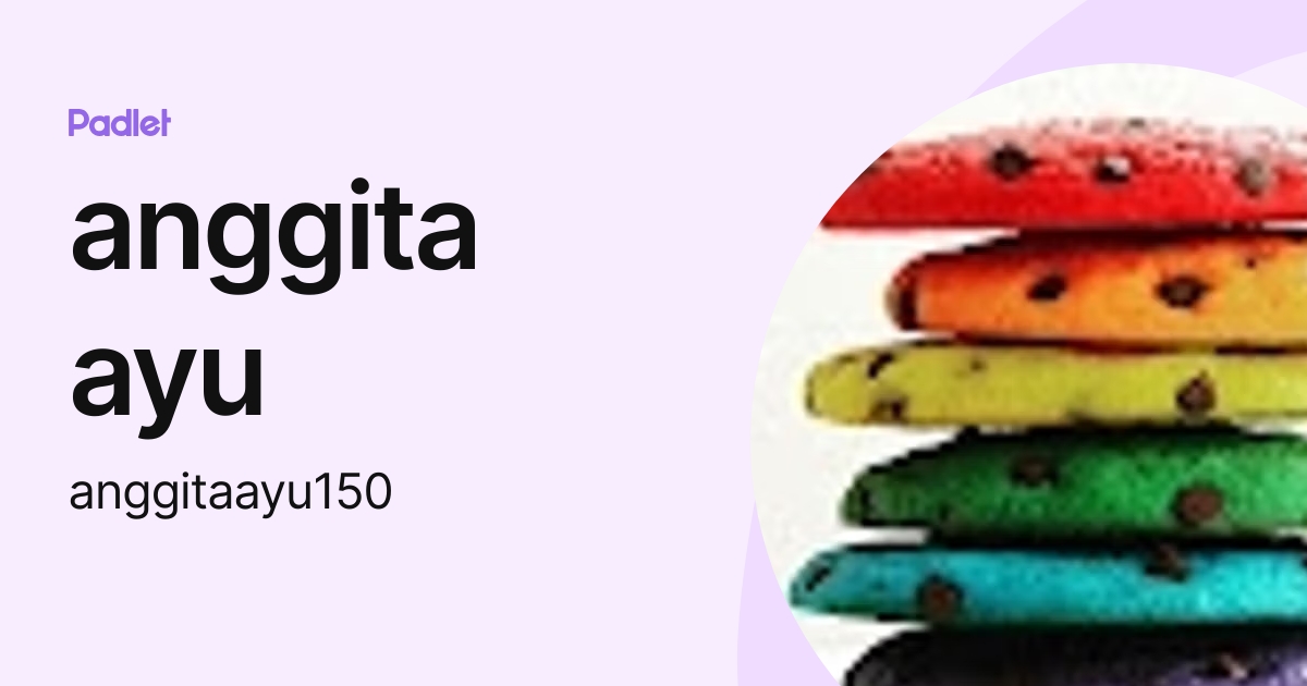 anggita ayu (anggitaayu150) profile | Padlet