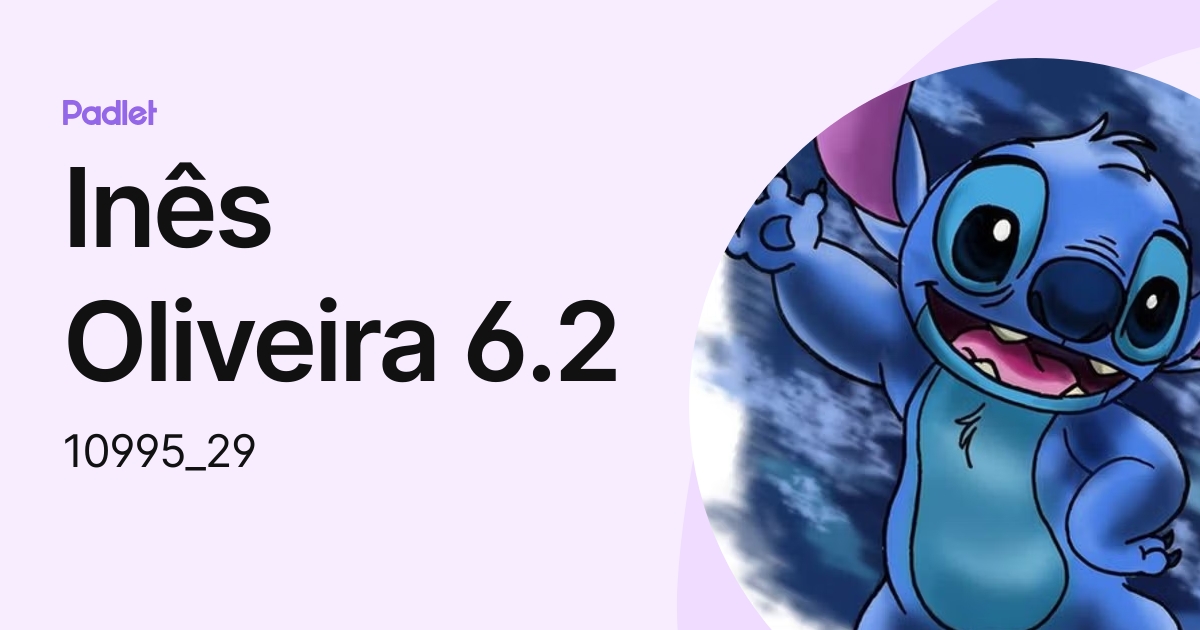 Inês Oliveira (10995_29) profile | Padlet
