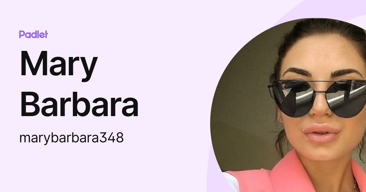 Mary Barbara Marybarbara348 Profile Padlet