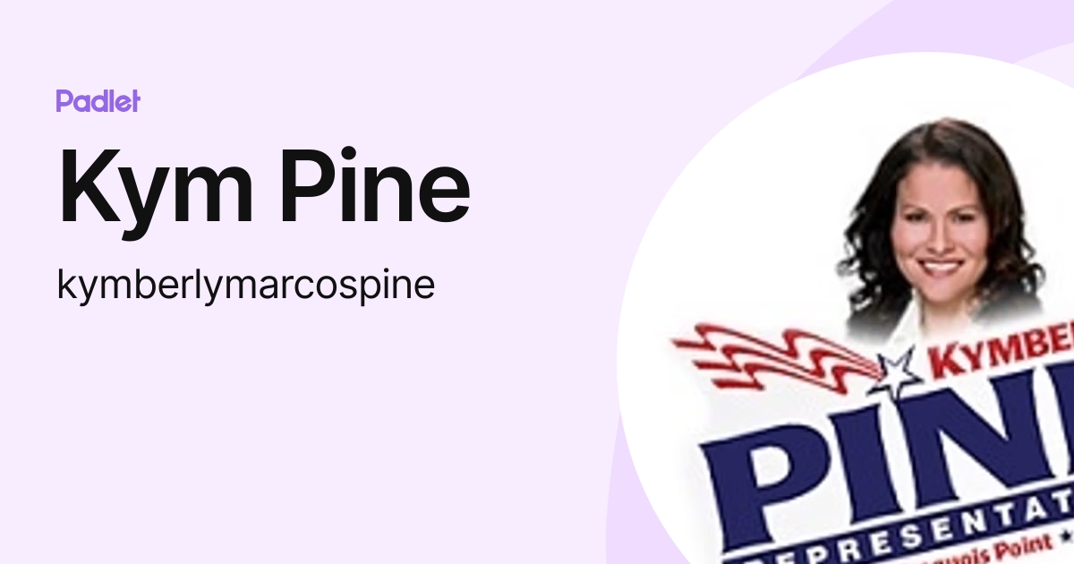 Kym Pine (kymberlymarcospine) profile | Padlet
