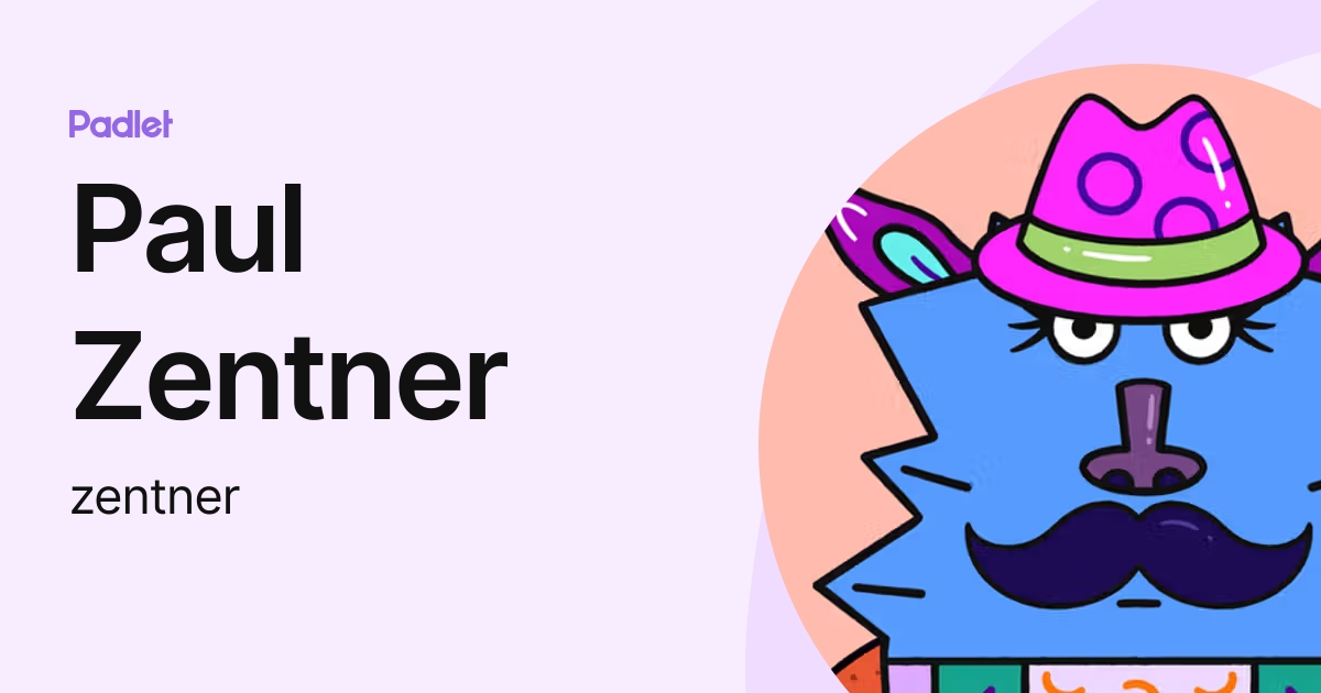 Paul Zentner (zentner) profile | Padlet