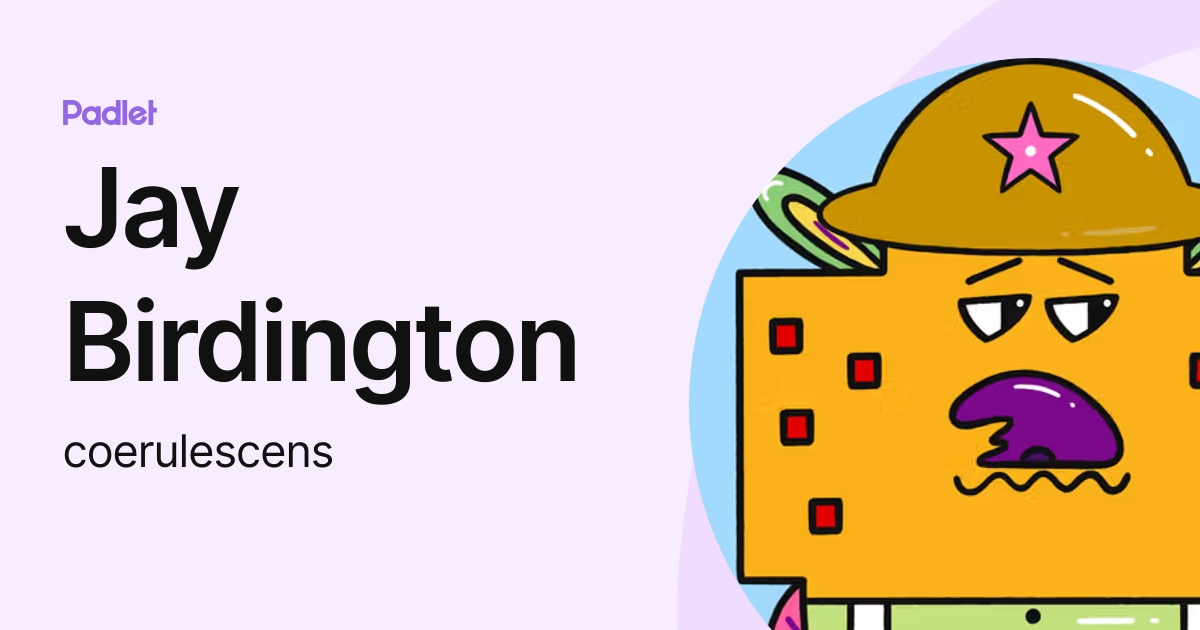 Jay Birdington (coerulescens) profile | Padlet